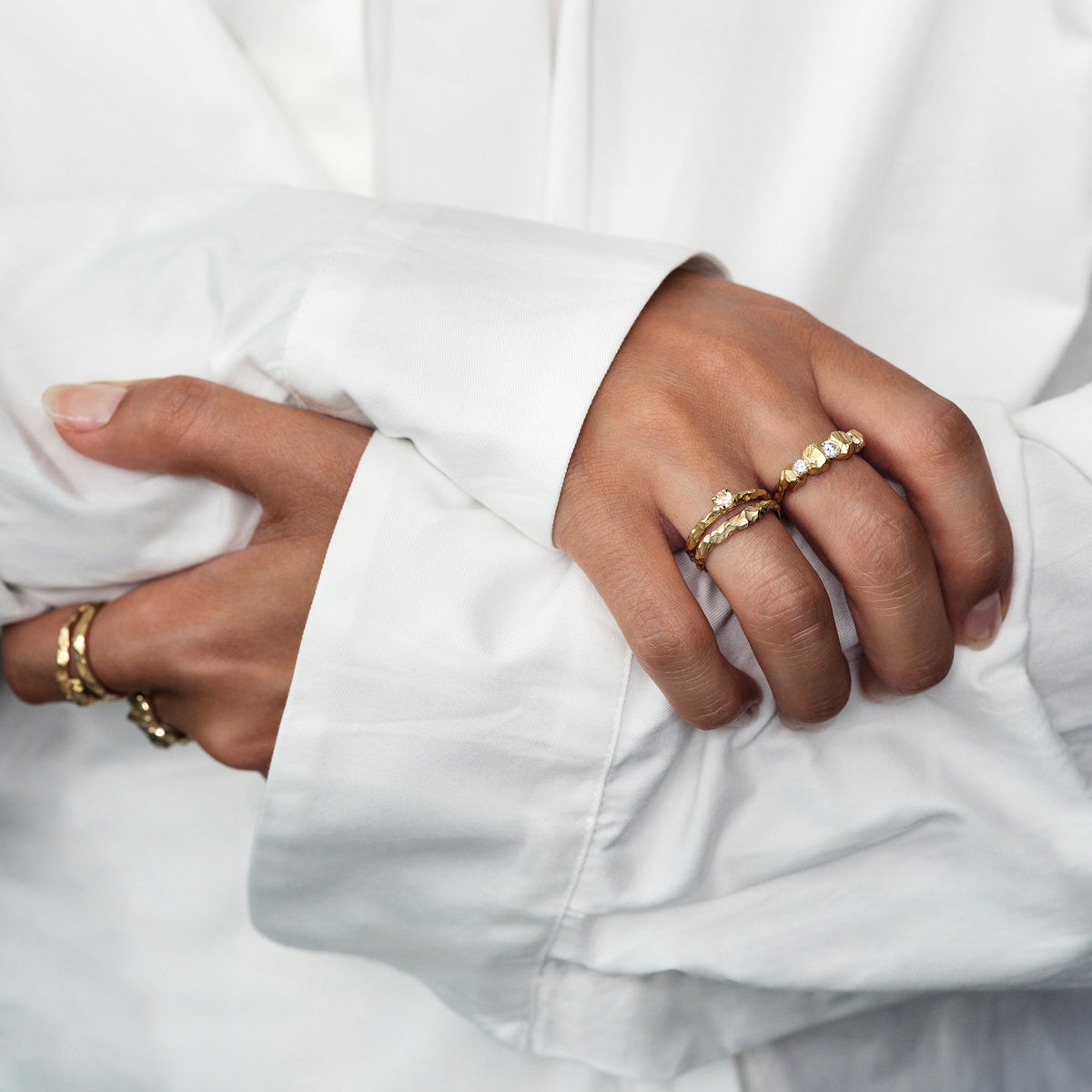 Fjord Ring - Solid Gold – Sarah Winther